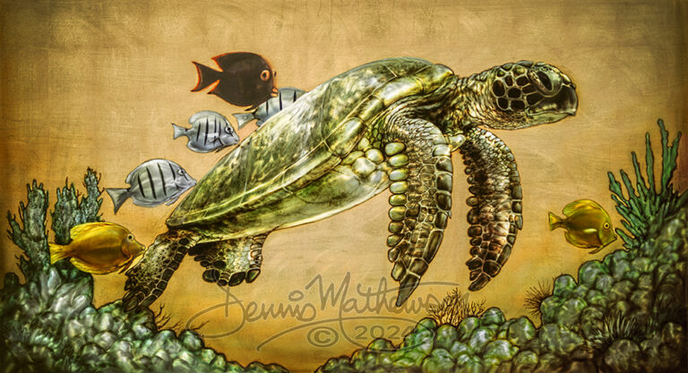 "Golden Soul" open edition prints - Dennis Mathewson Art